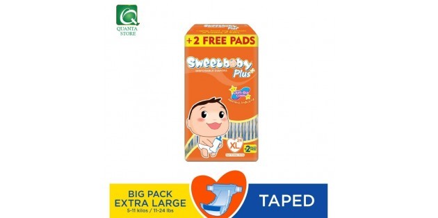 Sweet Baby Plus Big Pack Extra Large 24 + 2 FREE Pads